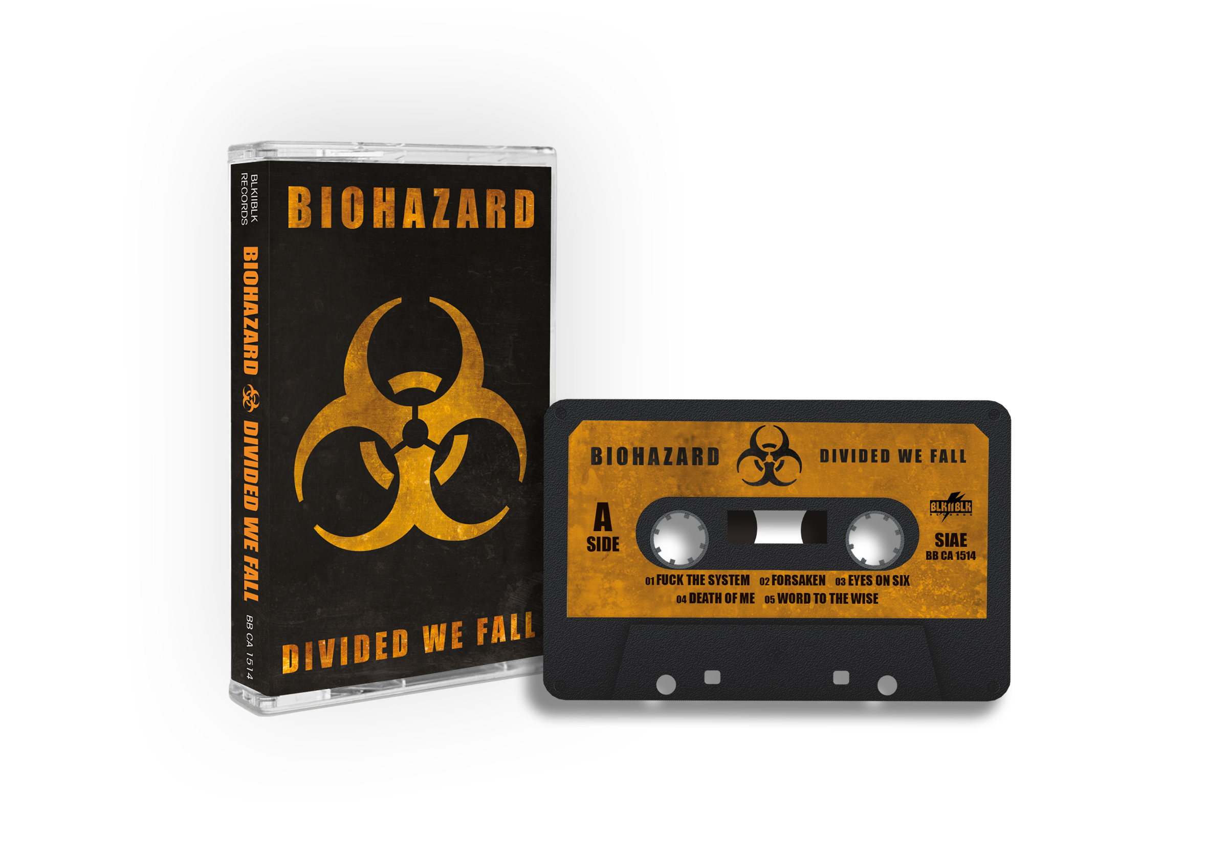 Biohazard "Divided We Fall" Cassette
