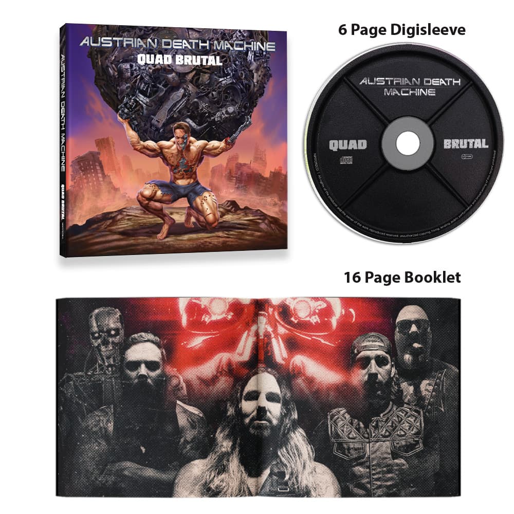 Austrian Death Machine "Austrian Death Machine - Quad Brutal / CD" CD