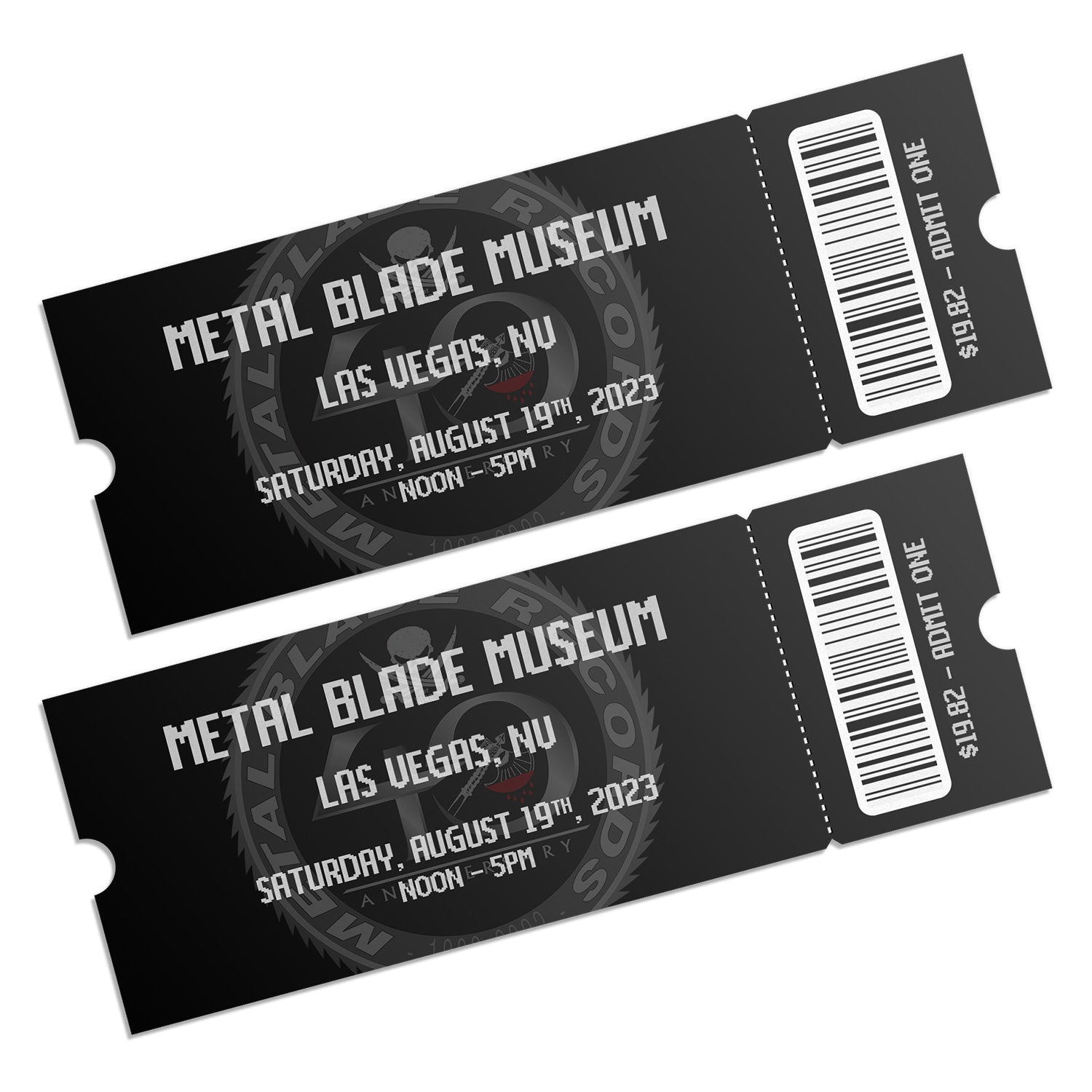 Metal Blade Records "Metal Blade Museum Tour - August 19th, 2023" Tick
