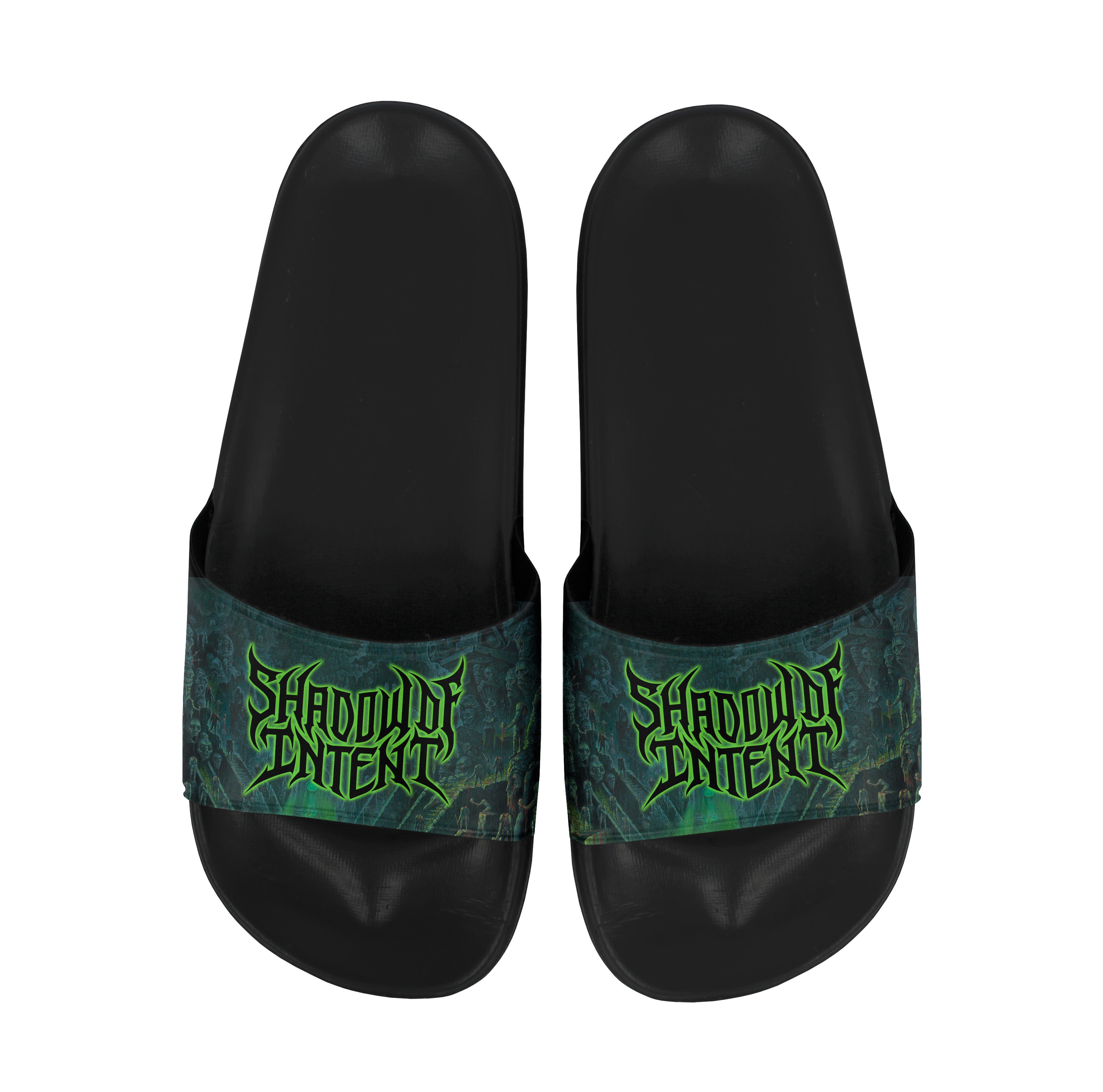 Shadow Of Intent "Imperium Delirium Slides" Shoes