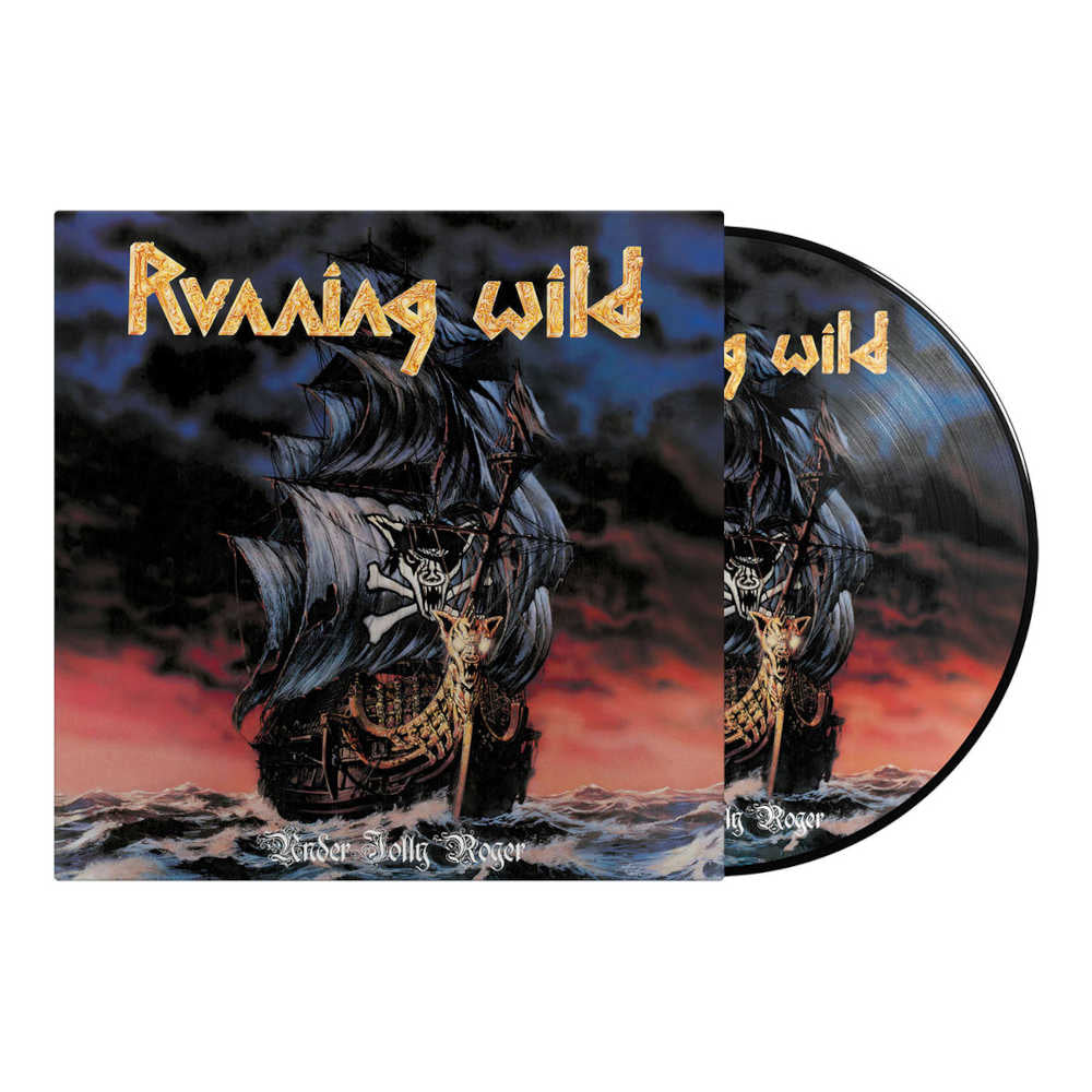 Running Wild "RUNNING WILD - Under Jolly Roger / Picture Vinyl LP" 12"
