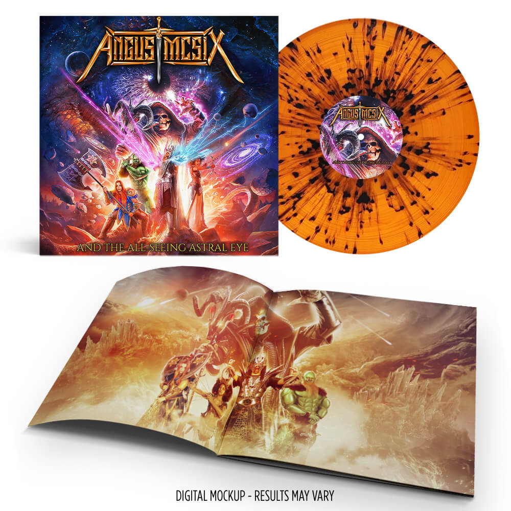 Angus McSix "Angus McSix and the All-Seeing Astral Eye (Orange Black S
