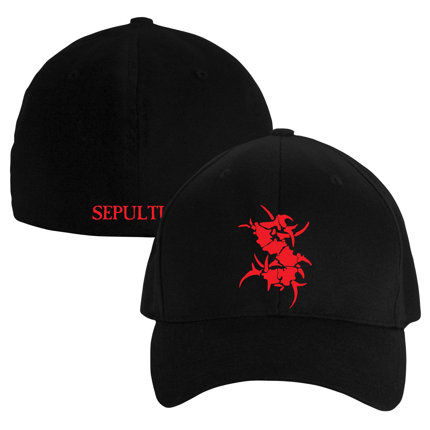 Sepultura "Red Logo Flexfit" Flexfit Hat