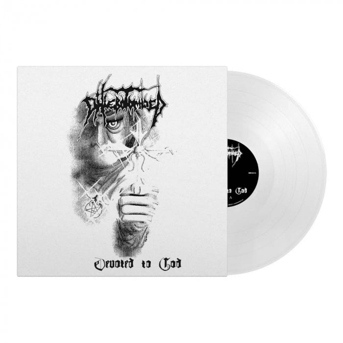 Phlebotomized "PHLEBOTOMIZED - Devoted To God / WHITE Vinyl LP" 12"