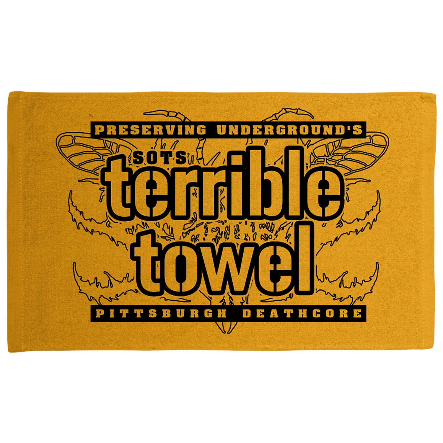 Signs of the Swarm ""Terrible Towel" Rally Towel" Towel