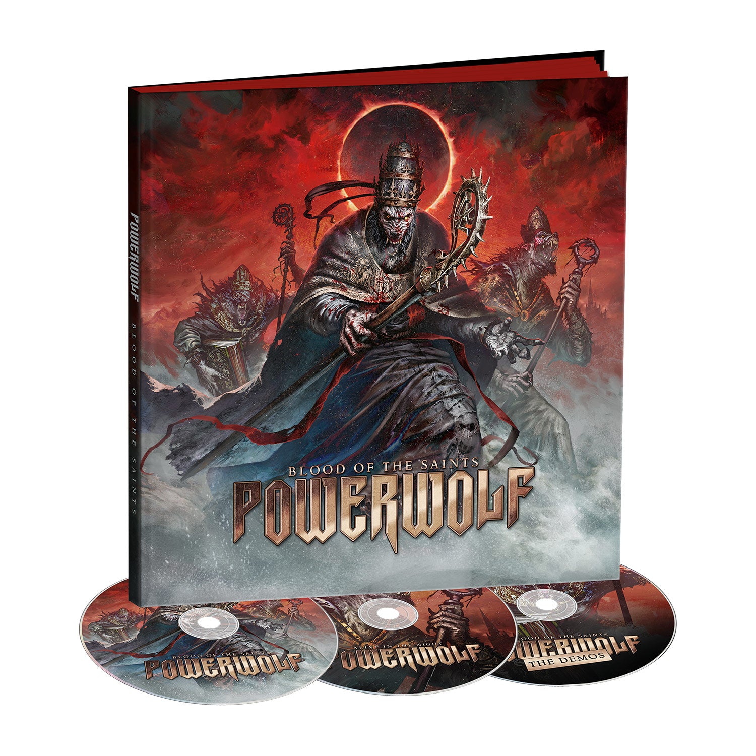 Powerwolf "Blood of the Saints (10th Anniversary Edition - 3CD Earbook
