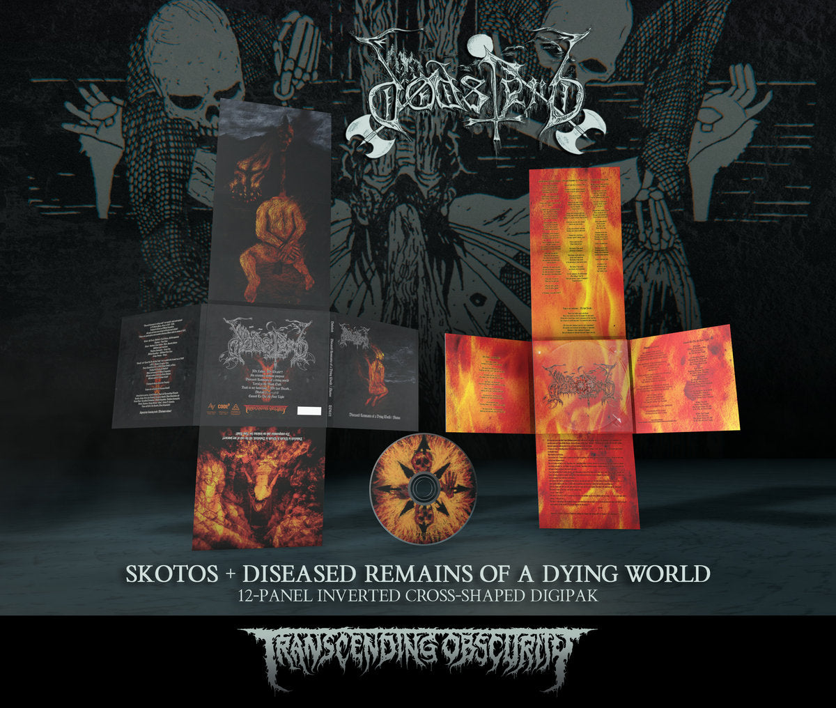 Dodsferd (Greece) "Skotos + Diseased Remnants... 12-Panel Inverted Cro