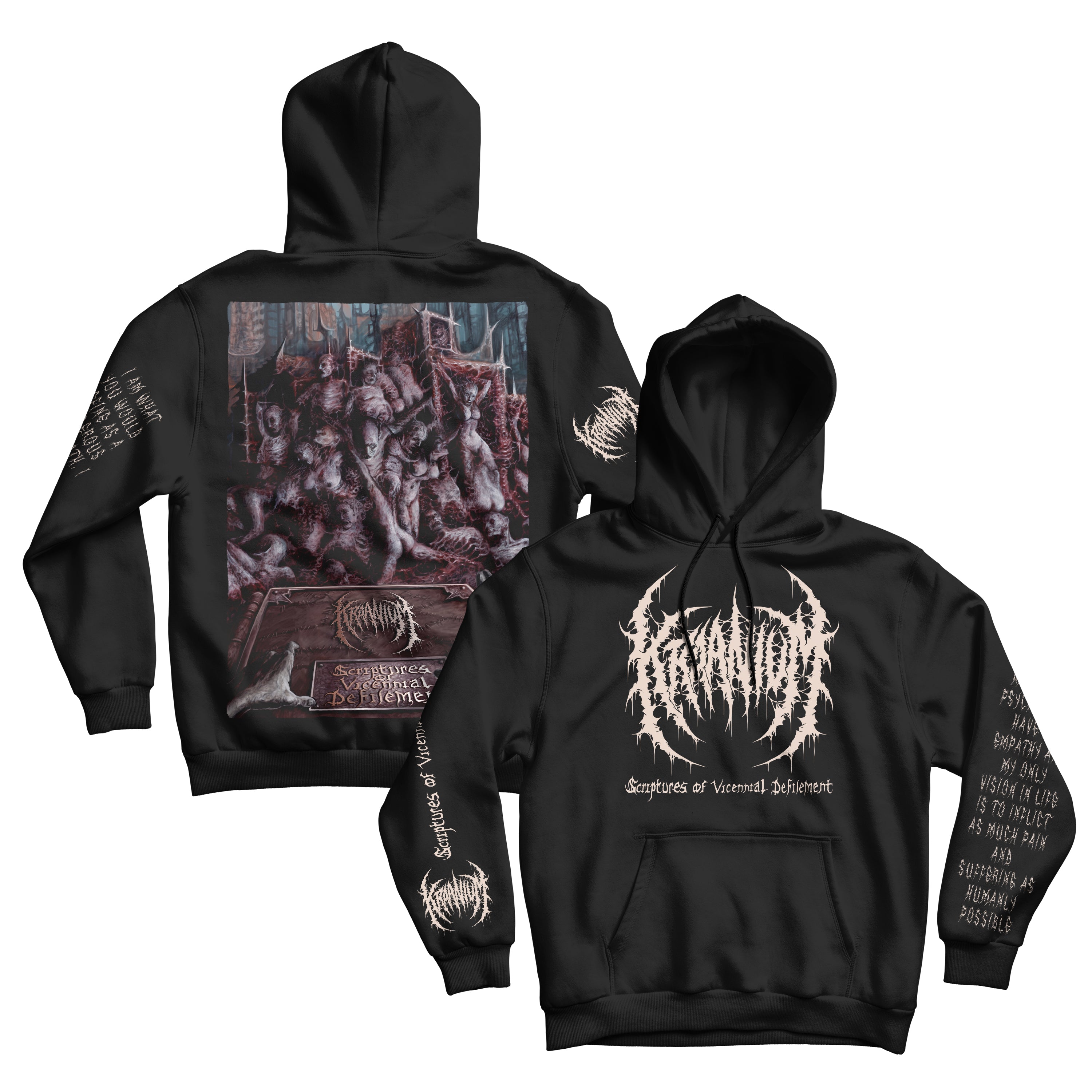 Kraanium "Scriptures of Vicennial Defilement" Special Edition Pullover