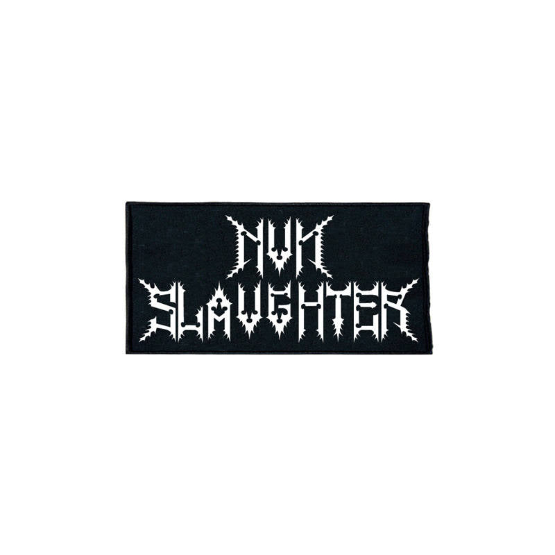 Nunslaughter "Logo #3 (Embroidered)" Patch
